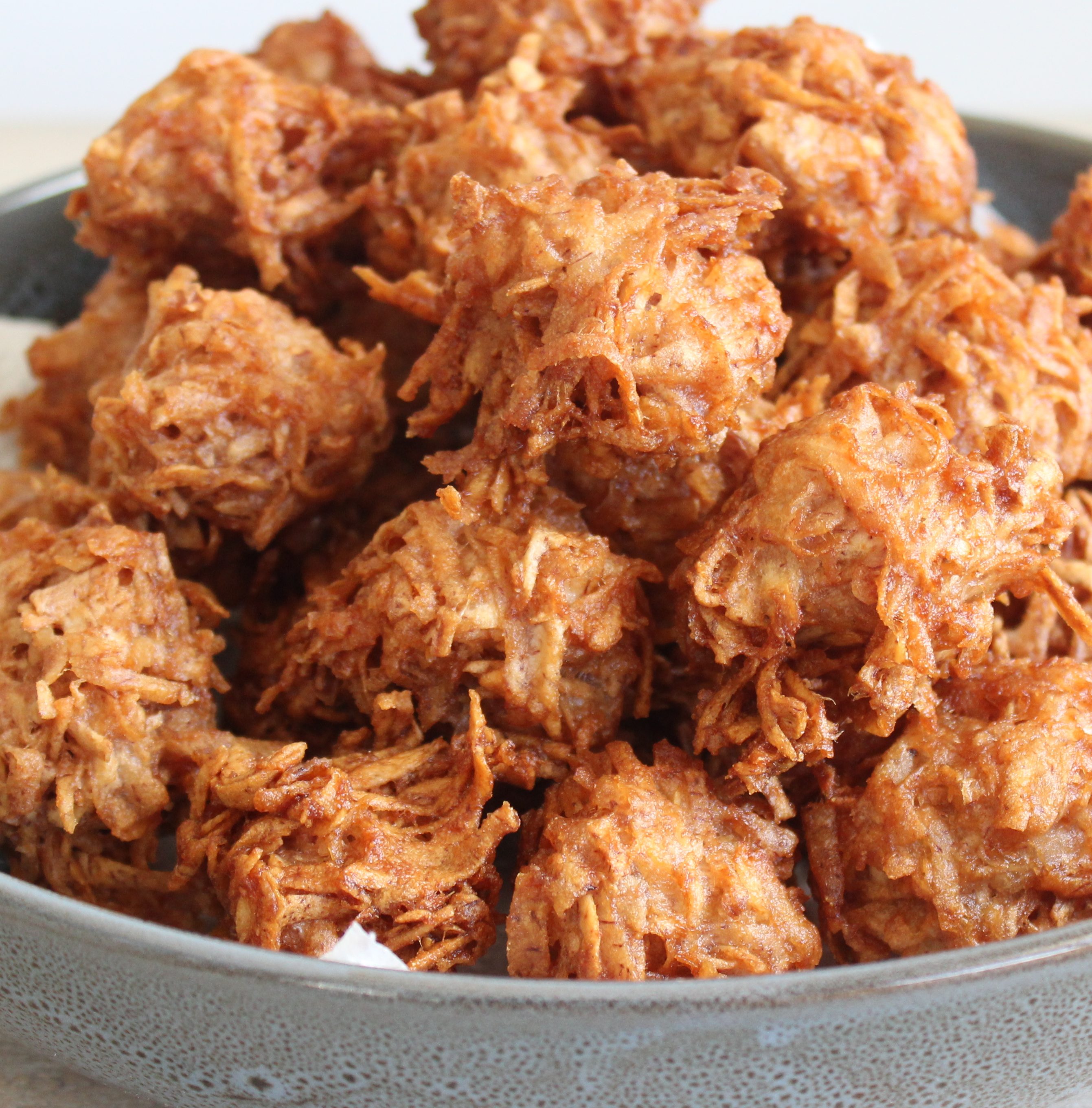 Taro fritters / Mauritian gato arouille recipe - The Foodie's Avenue